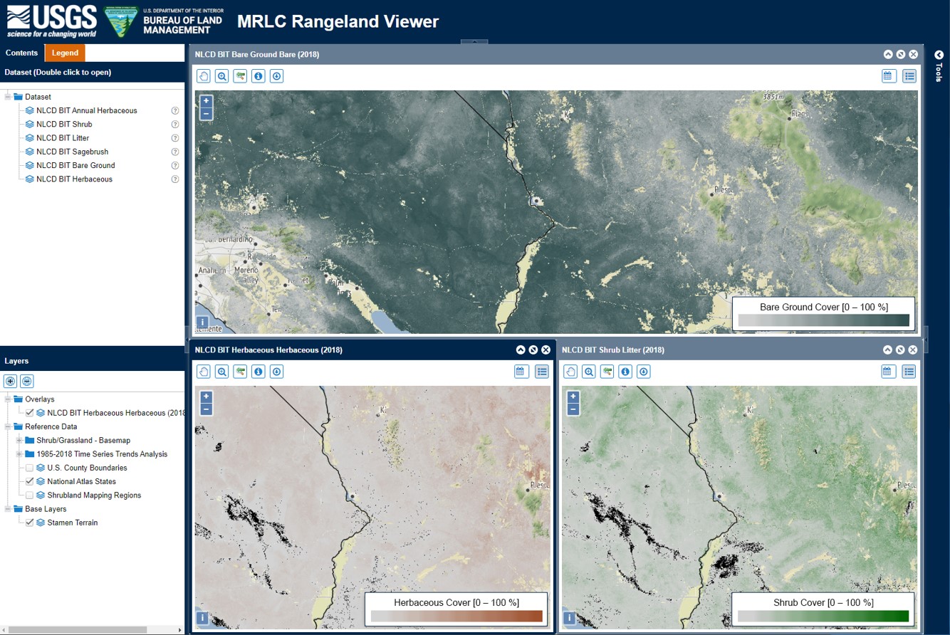 All New MRLC Rangeland Viewer Released | Multi-Resolution Land ...